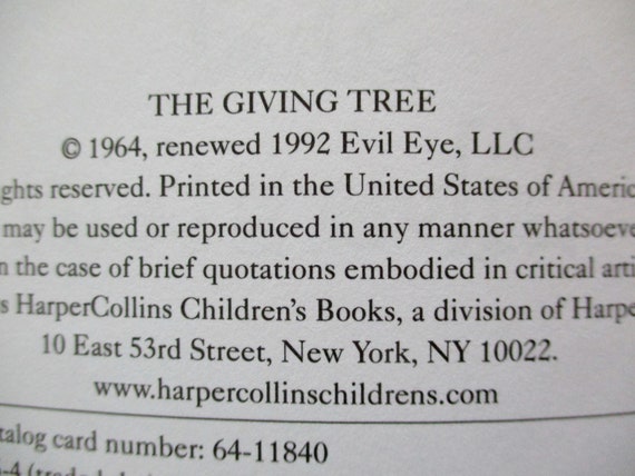 The Giving Tree Book Quotes