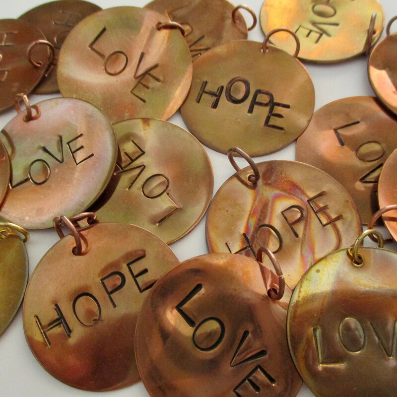 Copper Charms - Etsy
