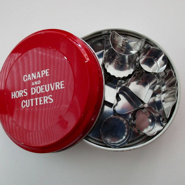 Canape Cutters - Etsy