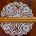 Round Lace Doily 8, White, Handmade, Vintage - Etsy