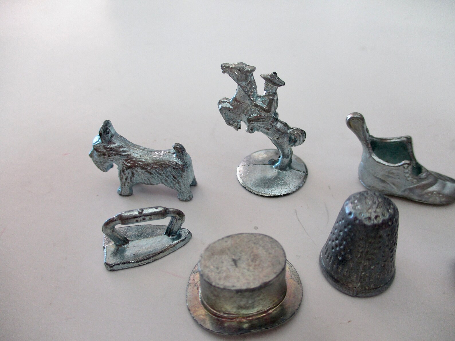 8 Vintage Monopoly Game Markers Cowboy Scottie Dog Race - Etsy