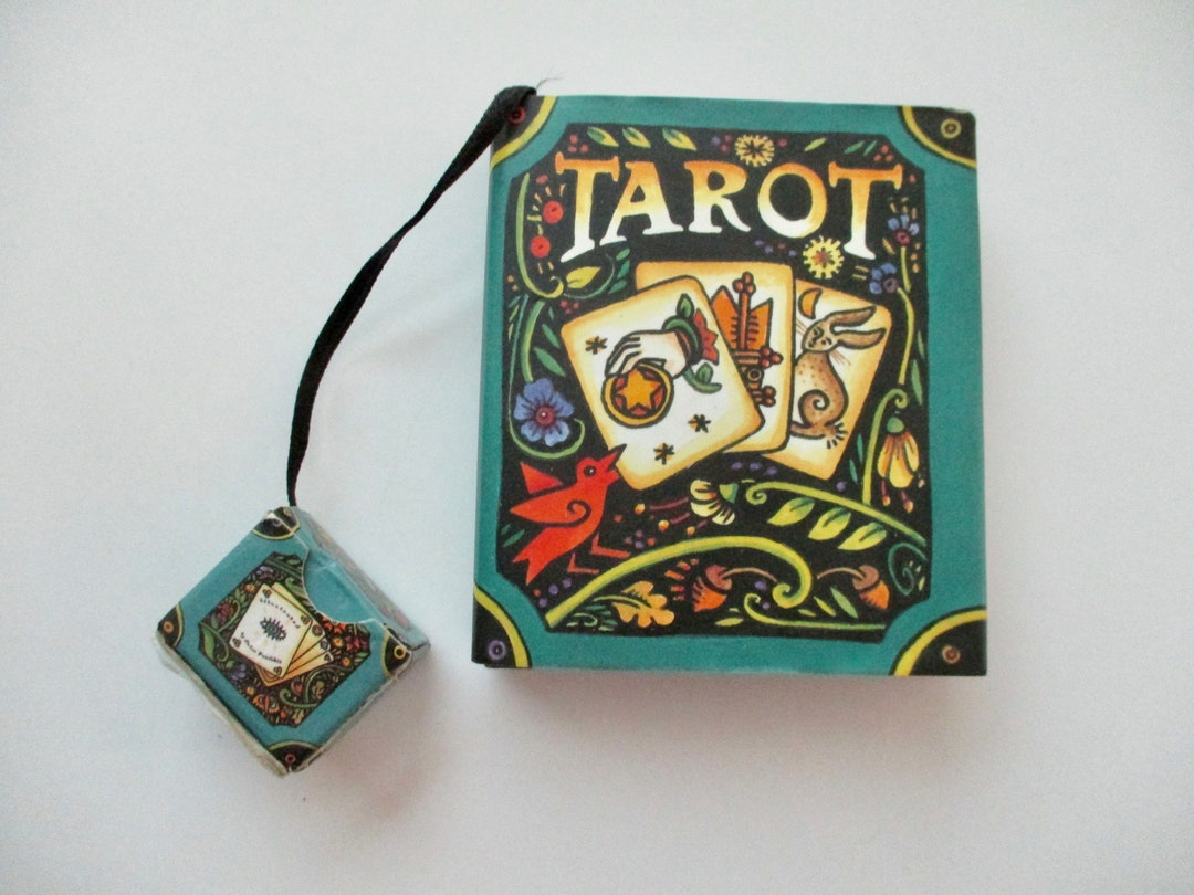Miniature Tarot Card Deck and Book Set - 1999 Running Press - Etsy