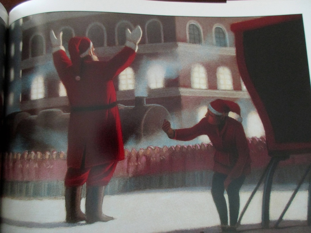 Vintage Hardcover Book - the Polar Express, Chris Van Allsburg - Etsy