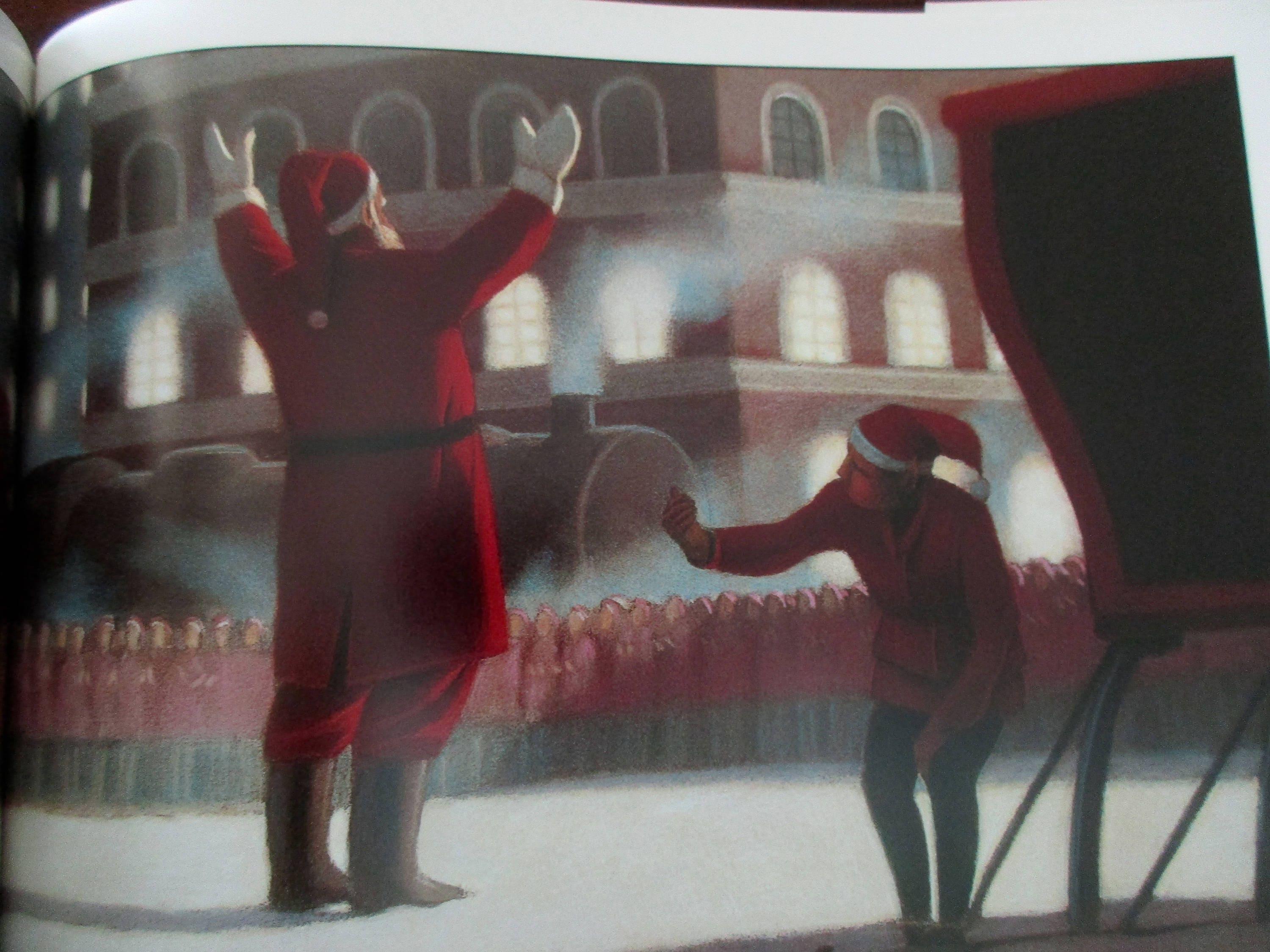 Chris Van Allsburg Polar Express Illustrations