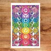 Wyoming Coloring Poster - Hand Drawn Mandala Design, 11 X 17 Inch, 80 ...
