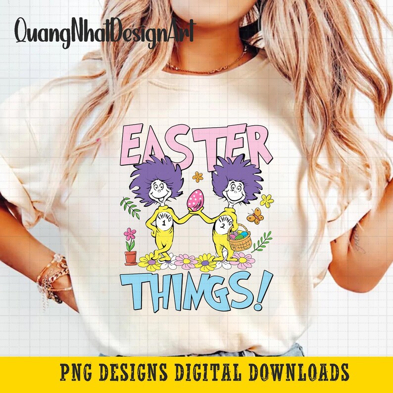 Dr Seuss Easter Things Png, Dr Seuss Day PNG, Dr Seuss Easter Things ...