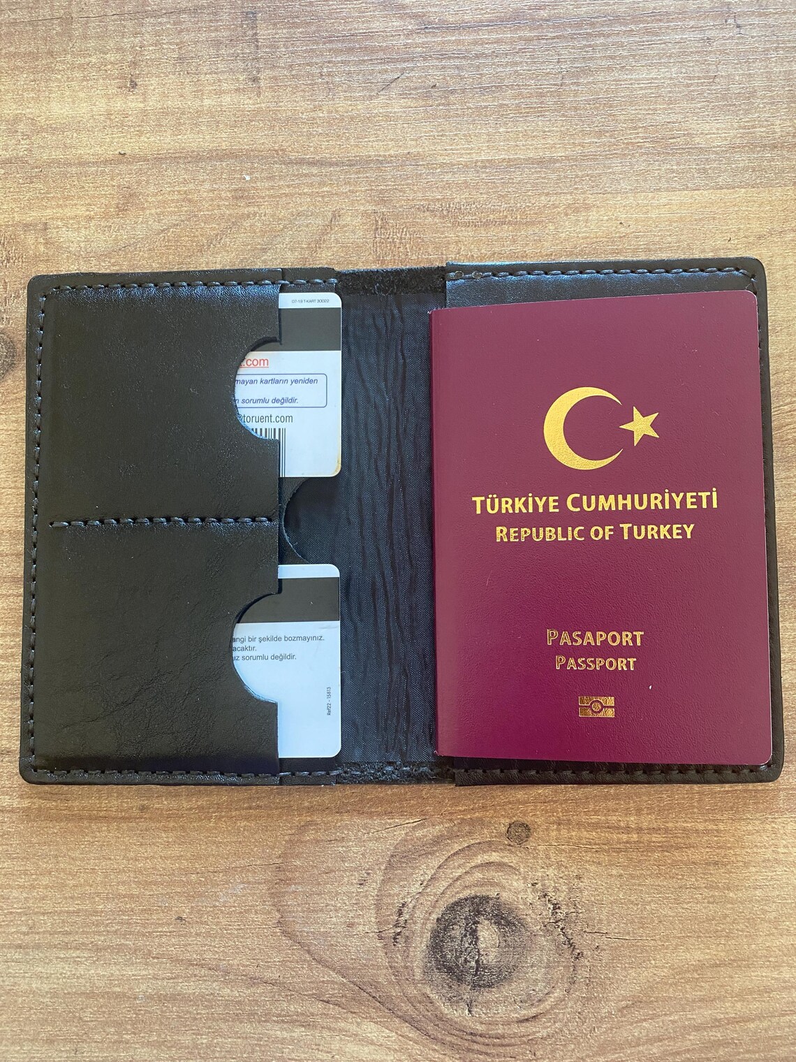 Leather Passport Case Template: Cover Pattern (PDF, SVG) - Etsy