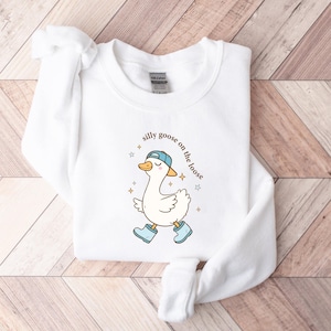 Silly Goose on the Loose Boy Png Svg, Funny Goose Meme Shirt, Cute Cap ...