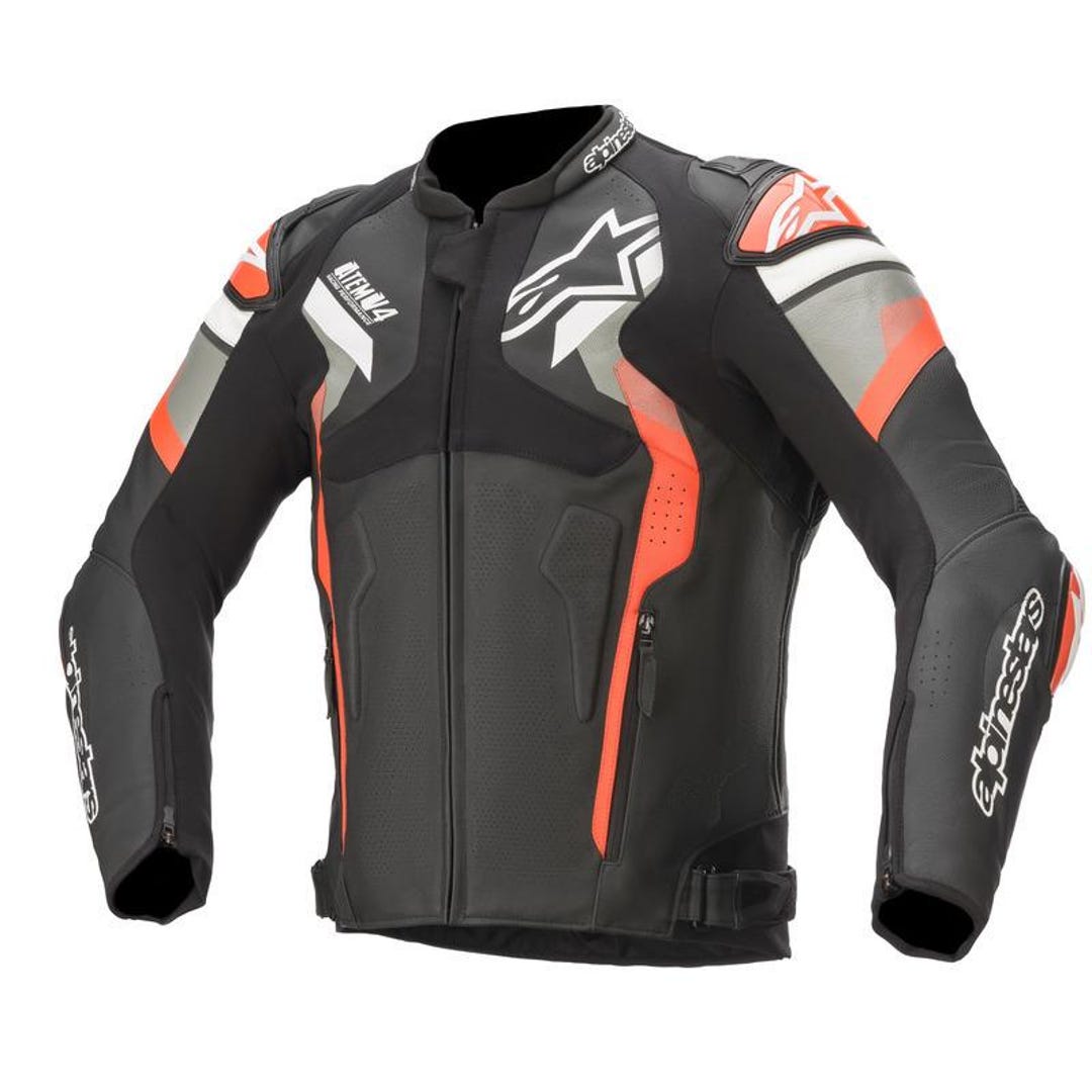 Alpinestars Atem V4 Men’s Leather Motorcycle Jacket, Alpinestars Motorbike Jacket - Etsy