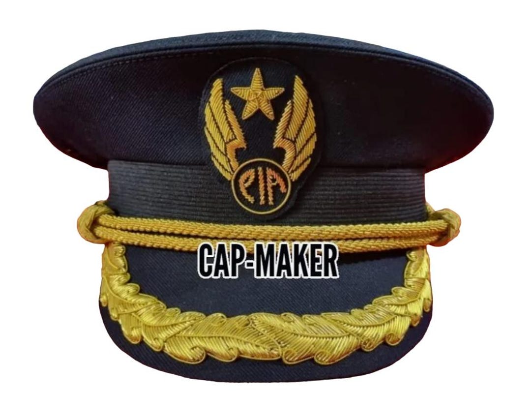Pia Pakistan Airline Captain Cap - Etsy