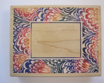 Frame rubber stamp | Etsy