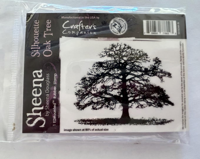 Cling Mount Stamp - Silhouette Oak Tree - Sheena by Sheena Douglass ...