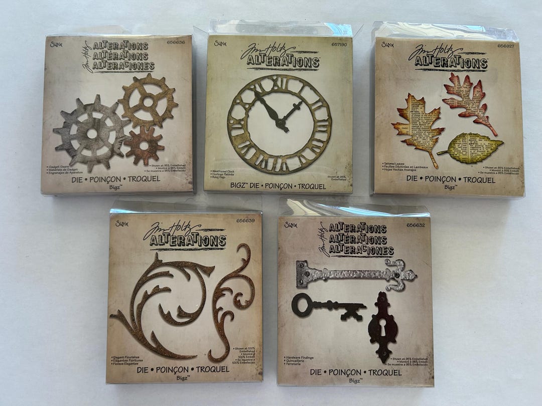Your Choice Tim Holtz Sizzix BIGZ Cutting Die - Hardware Findings ...