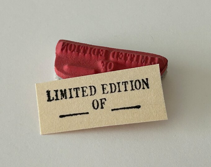 Handmade Rubber Stamp - Limited Edition Stamp - Cling Mount Stamp ...