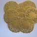 50 Gold Paper Doilies 4 Inch Doilies - Etsy