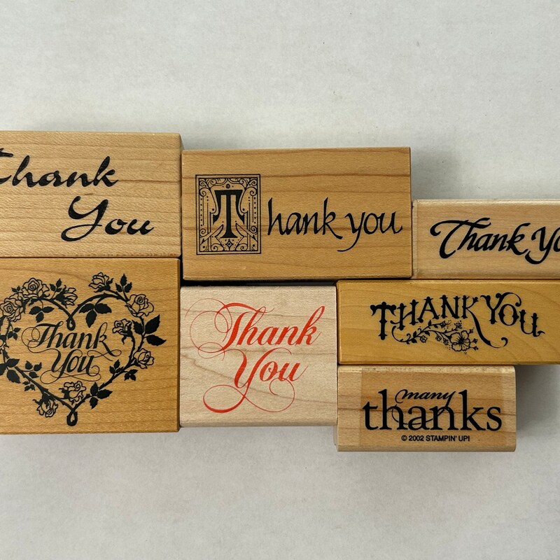 Thank You Stamp - Etsy