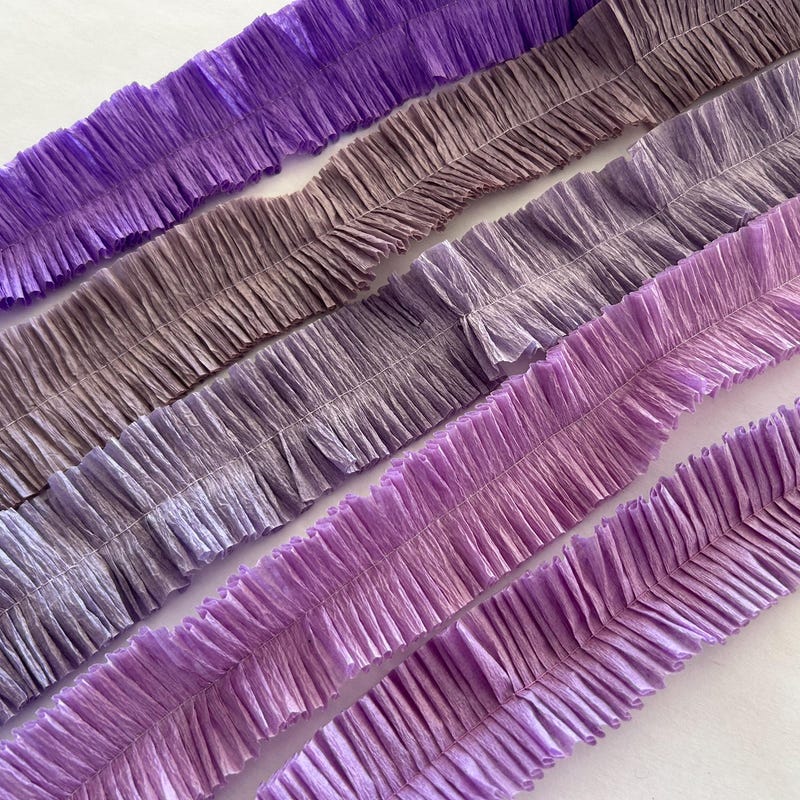 Crepe Paper Ruffle - Etsy