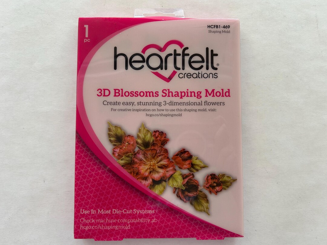 3D Shaping Mold - Blossoms - Heartfelt Creations 3D Shaping Mold HCFB1 ...
