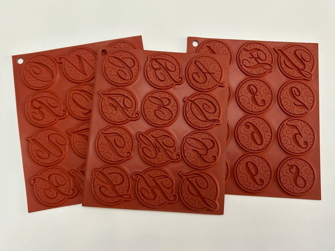 Rubber Stamps - Alphabet Letters and Numbers Stamp Set - 1.375 Inches ...