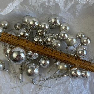 Vintage Glass Ball Picks - 38 Balls - AS IS Floral Picks for Crafting ...