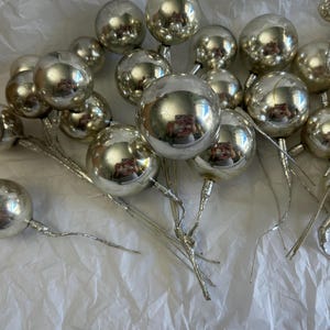 Vintage Glass Ball Picks - 38 Balls - AS IS Floral Picks for Crafting ...