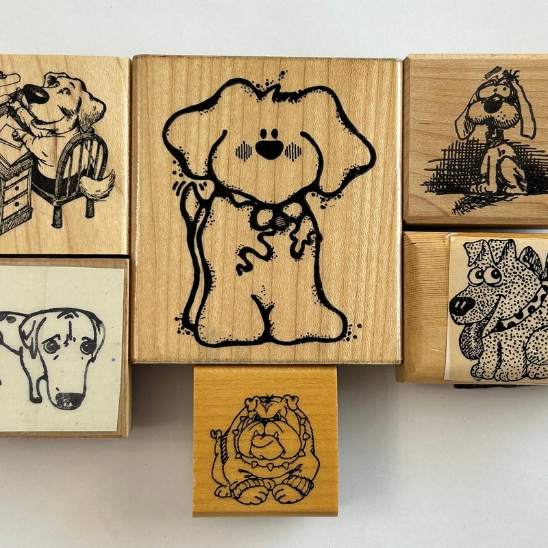 Dog Stamp - Etsy