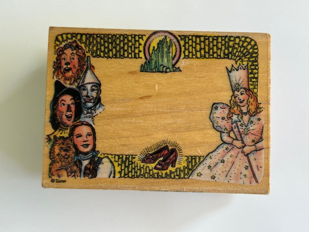 Rubber Stamp - Oz Frame Stamp - Wizard of Oz Stamp, All Night Media ...