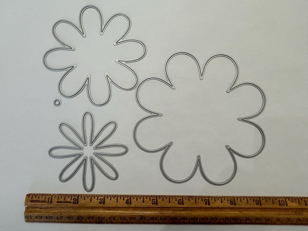 Daisy Nesting Dies Cutting Die Set - We R Memory Keepers - D126 - Etsy