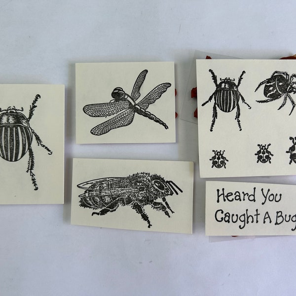 Bug Stamps - Etsy