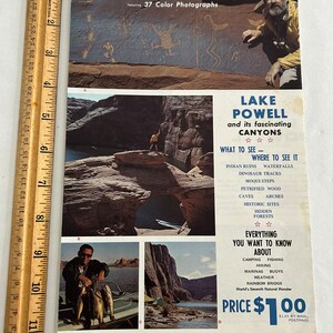 Vintage LAKE POWELL and Glen Canyon Ephemera Stan Jones Boating and ...