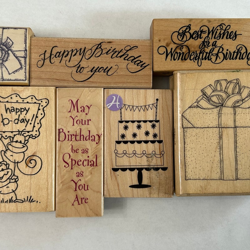 Message Rubber Stamp - Etsy