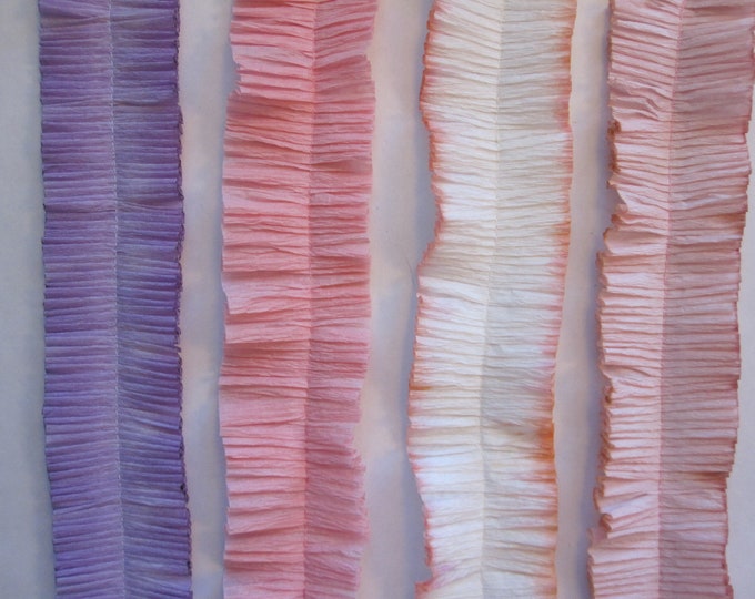 Parchment Crepe Paper Ruffles Aged Cream Rustic Barn Wedding - Etsy