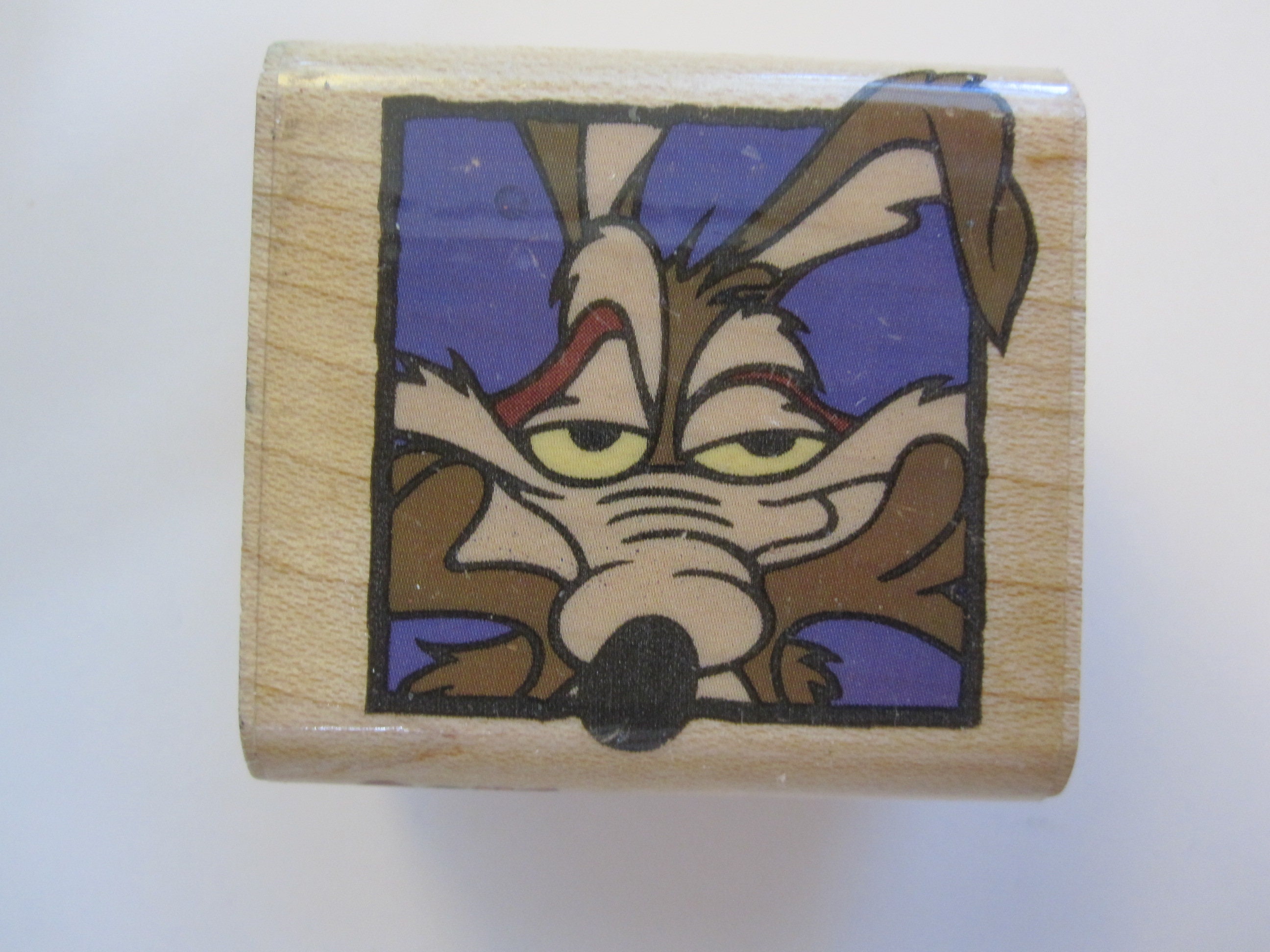 Wile E SC03 T04 Rubber Stampede 461-C stamp rubber stamp Looney Tunes ...