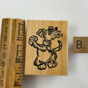 Rubber Stamp - YOUR CHOICE Dog Stamp - Patchwork Dog, Birthday Dog ...