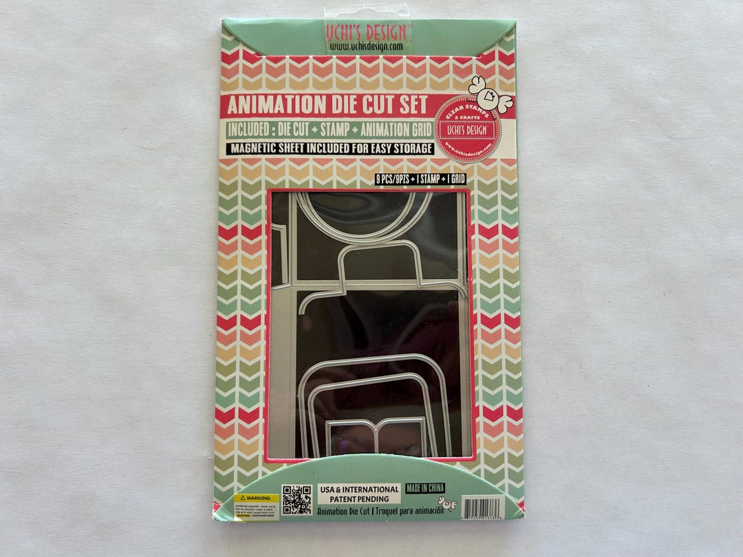 Cutting Die Set - Uchi's Design Animation Die Cut Set, Cutting Dies ...