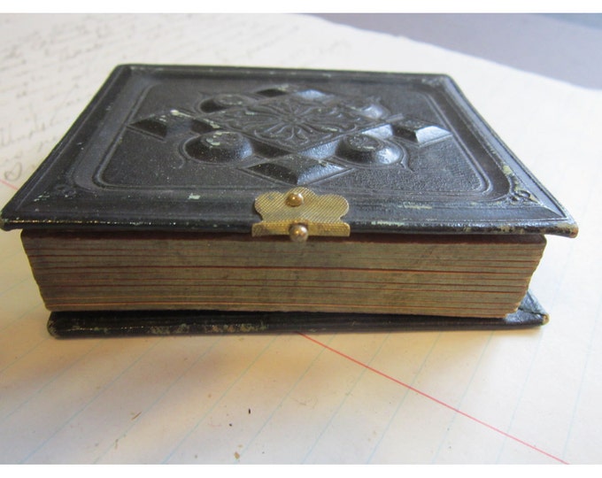 Antique GEM Album - Gemtypes, Album for Small Tintypes - Dark Leather ...