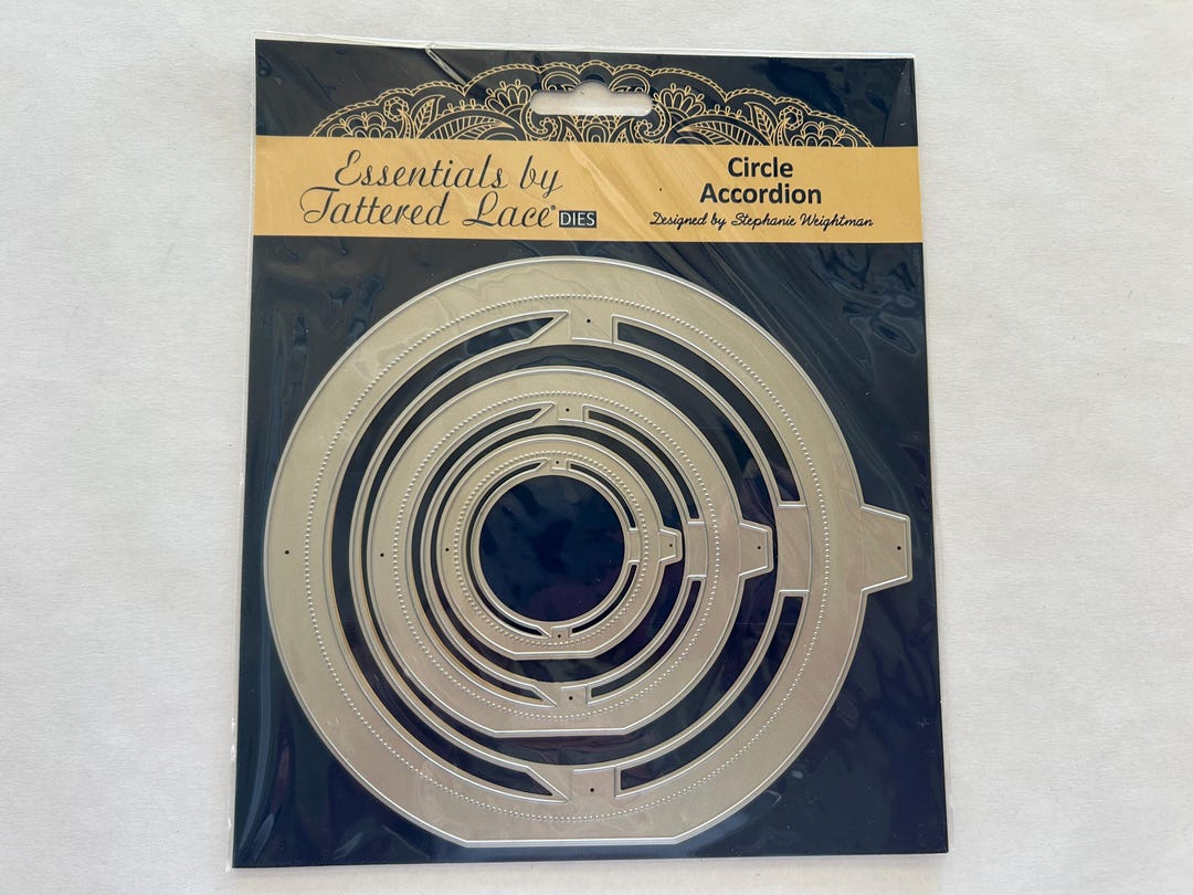 Cutting Die Set - Circle Accordion Die Set - Essentials by Tattered ...