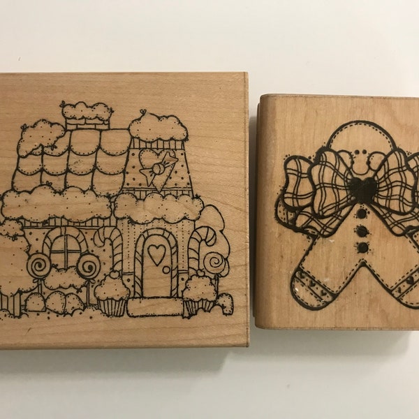 Gingerbread Stamp - Etsy