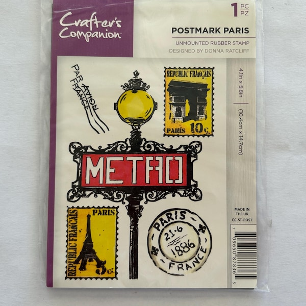 Paris Postmark - Etsy