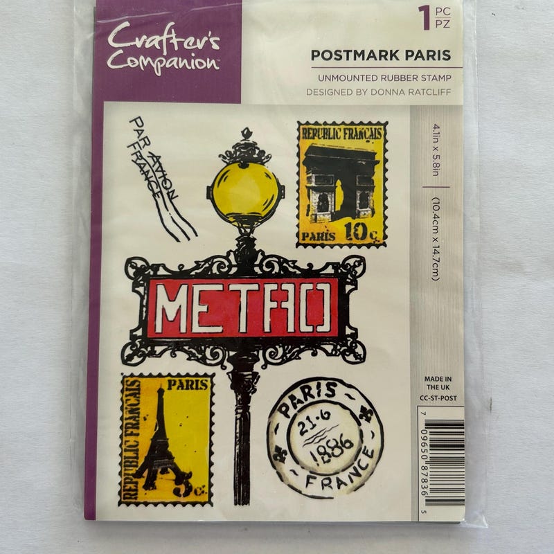 Paris Postmark - Etsy