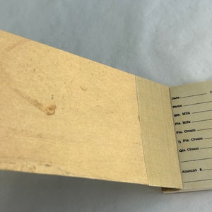 Vintage N. T. Gray Milk & Cream Receipt Order Book Alicel Oregon ...