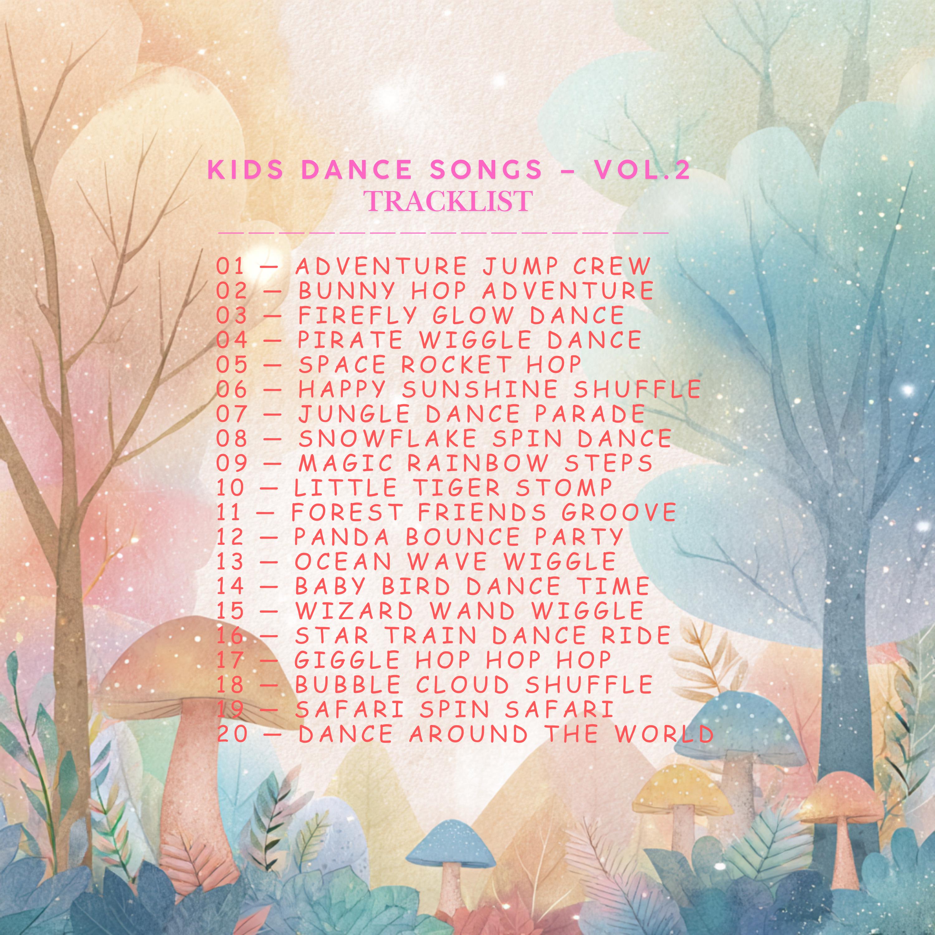 Kids Dance Songs Vol.2 – 20 Adventure MP3 Tracks | Toddler & Preschool ...