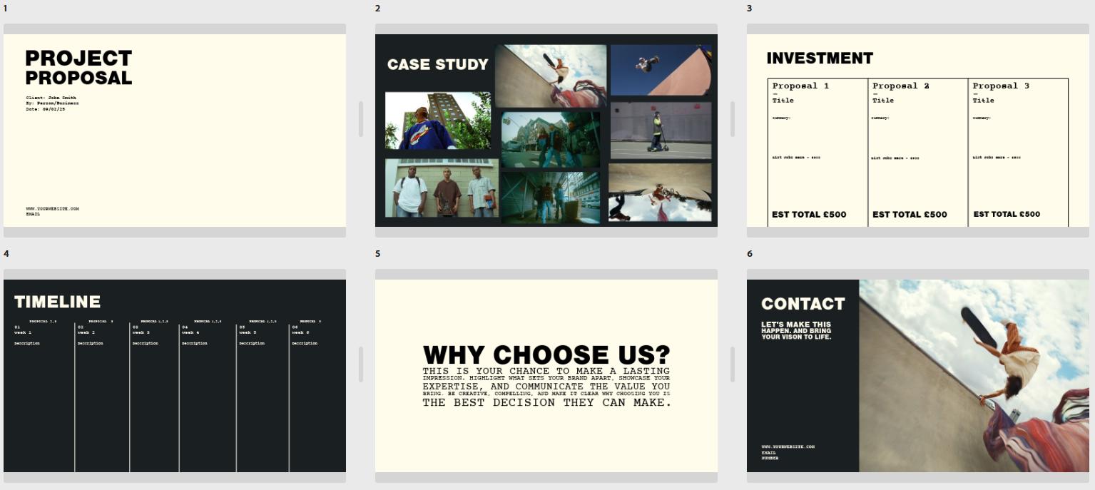Client Project Proposal Template - Etsy