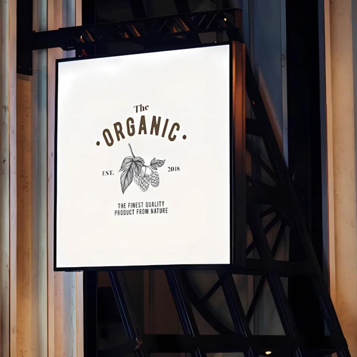 Custom Lightbox Sign, Storefront Sign, Acrylic Lightbox, Store Front ...