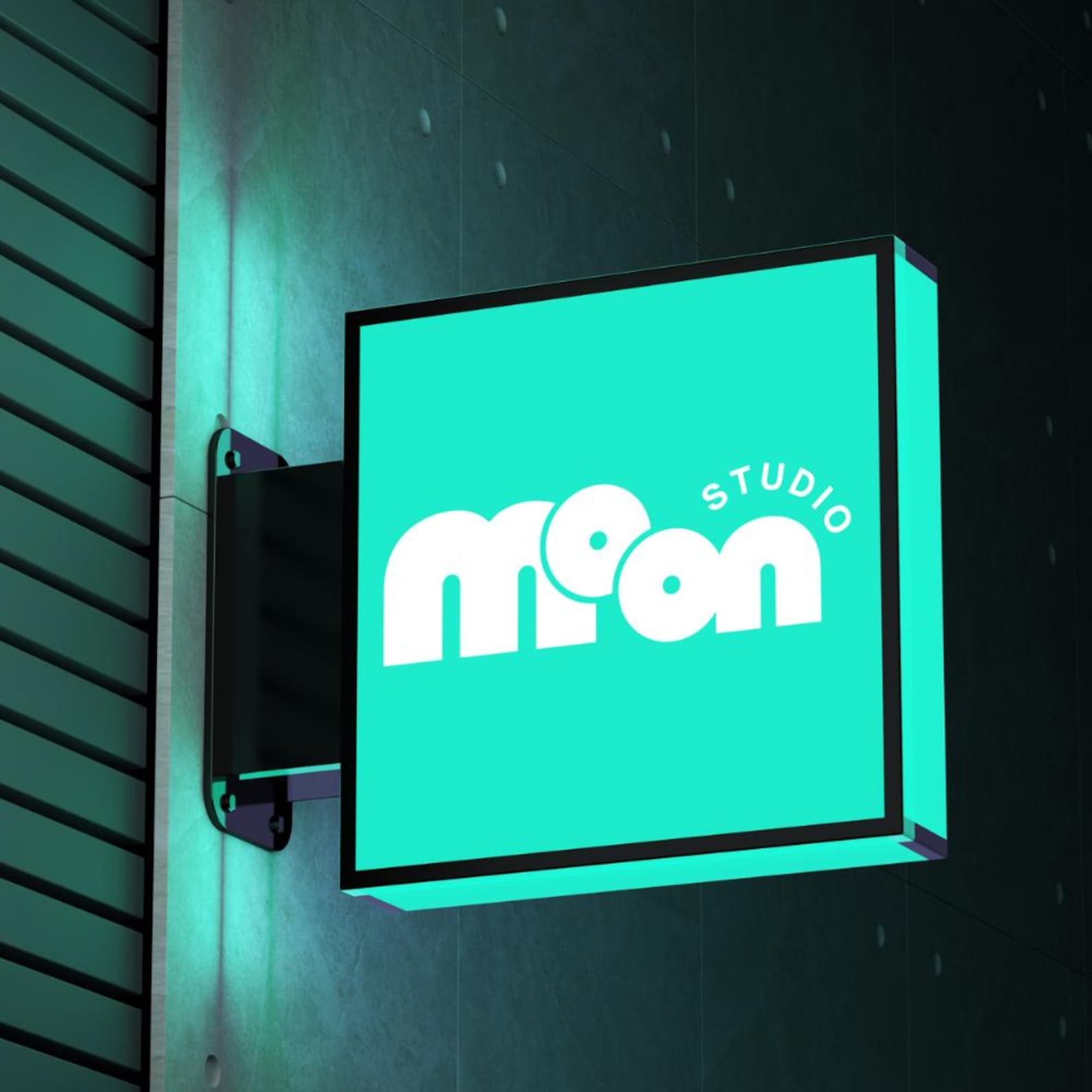 Custom Illuminated Storefront Sign, LED Lightbox, Rectangle Double ...