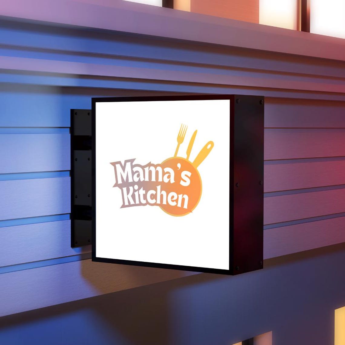 Custom Logo Lightbox Sign, LED Lightbox Signboard, Double Sided Round ...