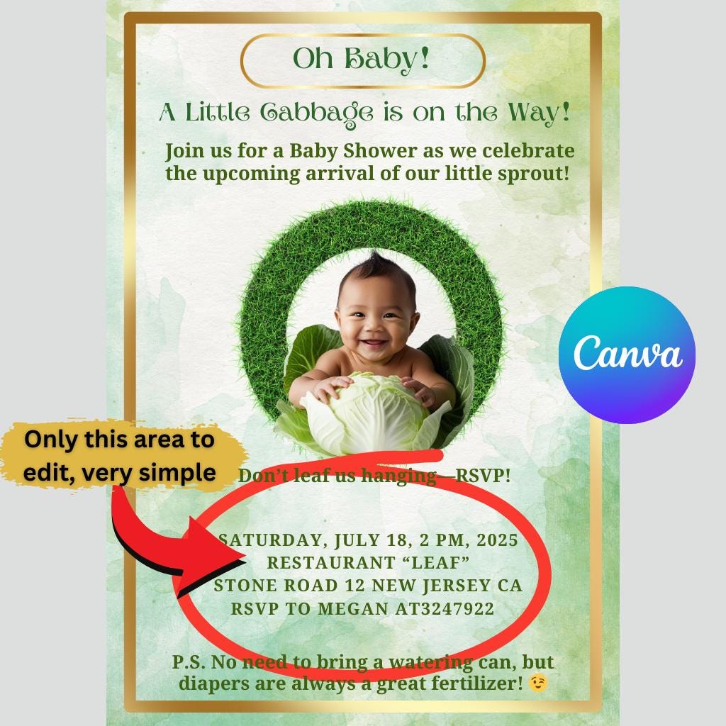 Editable Digital Invitations, Printable Templates, Printable Templates ...