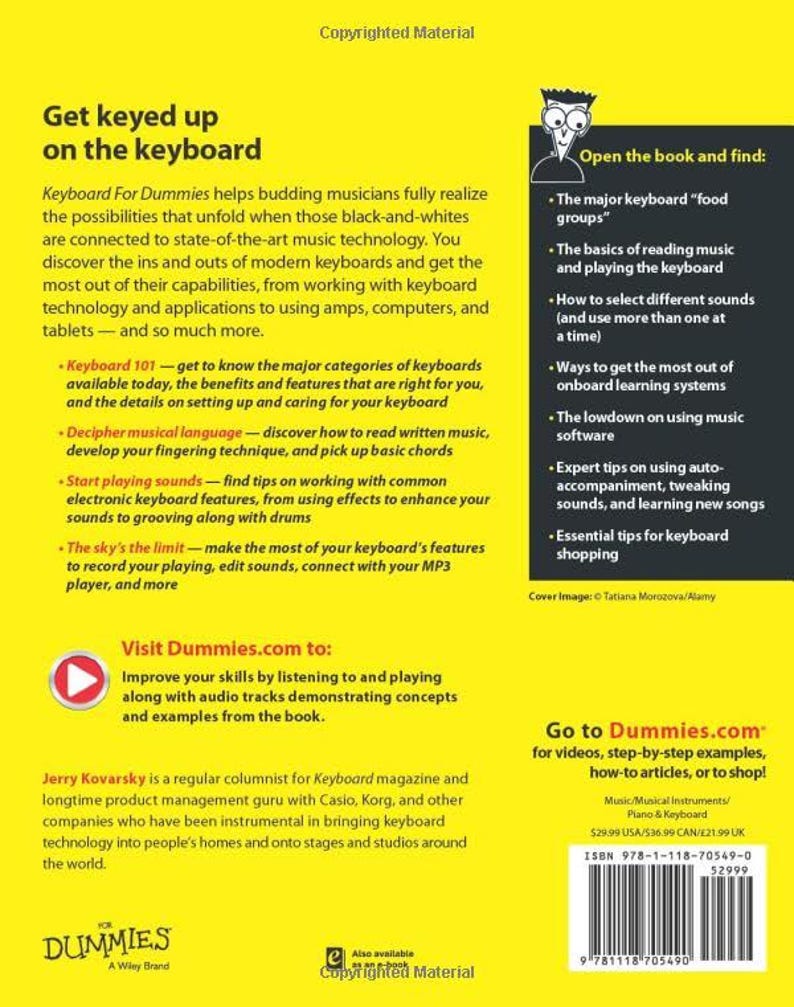 Keyboard for Dummies - Etsy