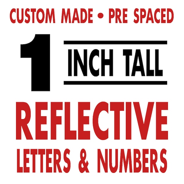 Reflective Numbers - Etsy