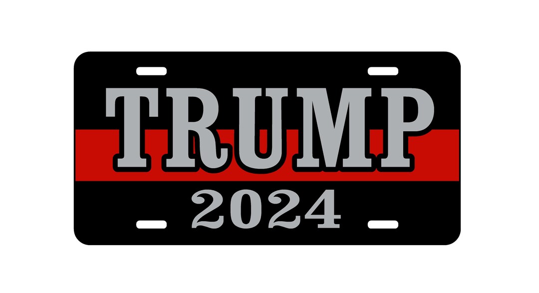 Trump 2024 License Plate Reflective High Quality - Etsy